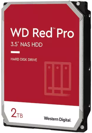 HDD 2TB WD 7200RPM 64MB NAS Red Pro SATA3