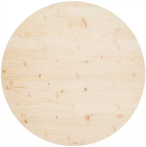 Blat de masa and Oslash 90x2 5 cm lemn masiv de pin 813650 - cel.ro