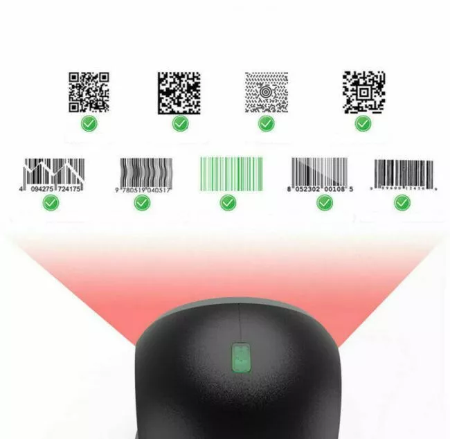 Cititor coduri de bare 2D USB negru MRKT6296 - cel.ro