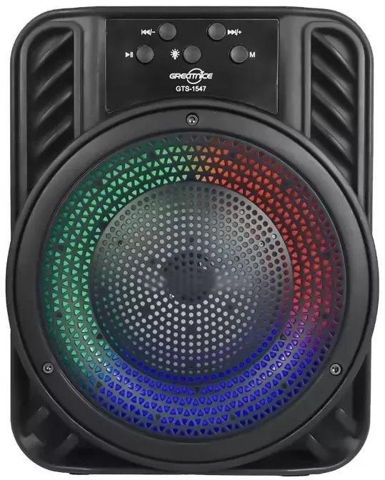 Boxa portabila 24W PMPO BT lumini LED RGB MRKT6339 - cel.ro