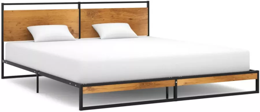 Cadru de pat 180x200 cm metal 324867 - cel.ro