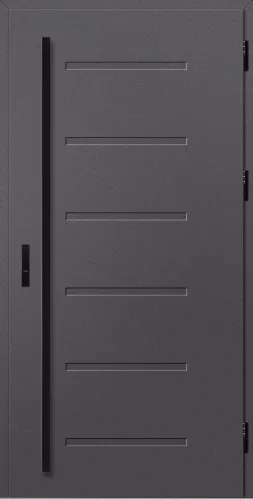 Usa metalica de intrare casa Lutter 4 Antracit Neted ET64LT4AN29 - cel.ro