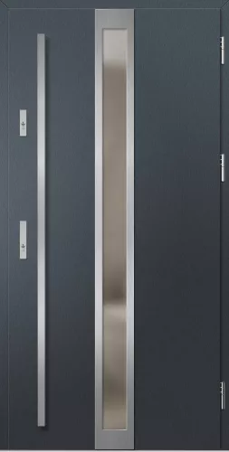 Usa metalica de intrare casa Singen 1 Antracit Structura ET64SI1AS29 ...