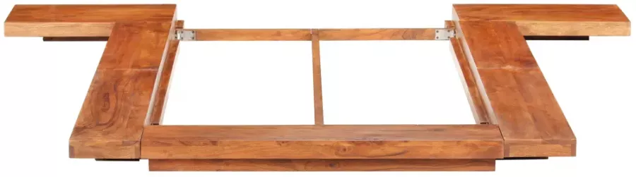 Cadru pat futon stil japonez 90 x 200 cm lemn masiv acacia 3056419 - cel.ro
