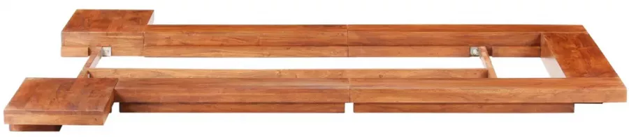 Cadru pat futon stil japonez 90 x 200 cm lemn masiv acacia 3056419 - cel.ro
