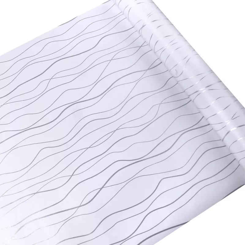 Tapet autocolant PVC decorativ model cu linii DM-9032 0.45m x 15m DM ...