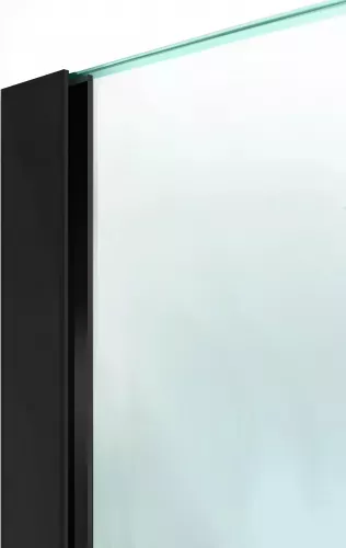 Paravan dus walk-in AQUA CLASS BLACK 70 x 195 cm sticla clara profil ...