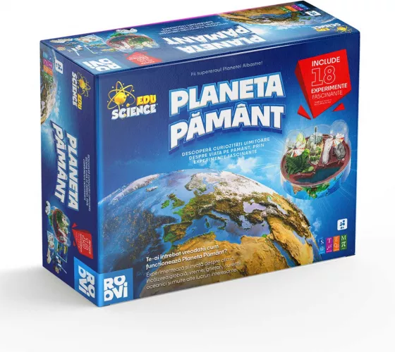 PLANETA PAMANT - 8 EXPERIMENTE - JOC EDUCATIV - 79527 DTO79527 - cel.ro