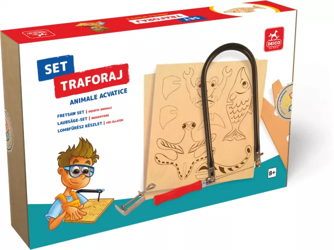 SET TRAFORAJ - ANIMALE ACVATICE - 79145 DTO79145