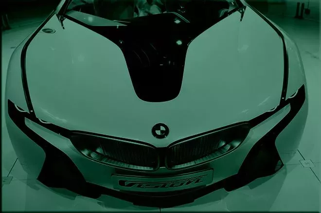 Tablou DualView Startonight BMW Concept car luminos in intuneric 60 x ...