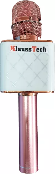 Microfon KlaussTech Karaoke Wireless Bluetooth Roz 2zgq_225771135 - cel.ro