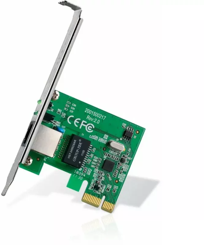 PLACA RETEA TP-LINK intern PCI-E port RJ-45 1000 Mbps and TG-3468 and ...