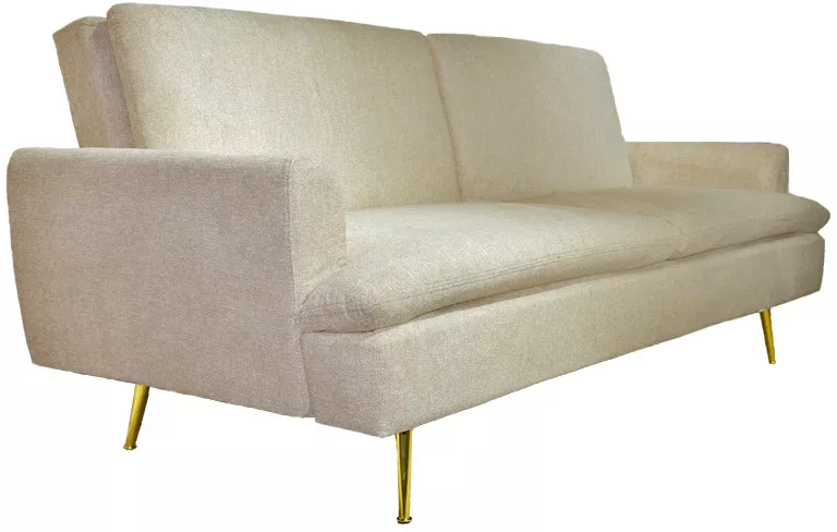 Canapea extensibila 210x88x84 cm Diva Material Textil Nuanta Bej AF2454 ...