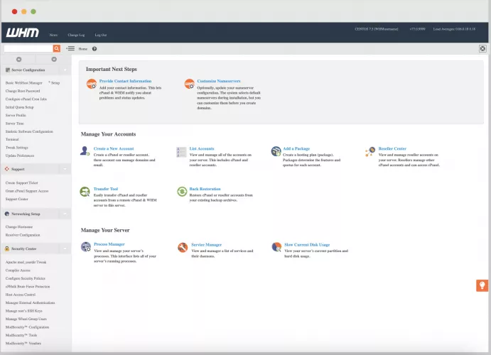 Instalare si configurare cPanel/WHM pe Linux la CEL.ro
