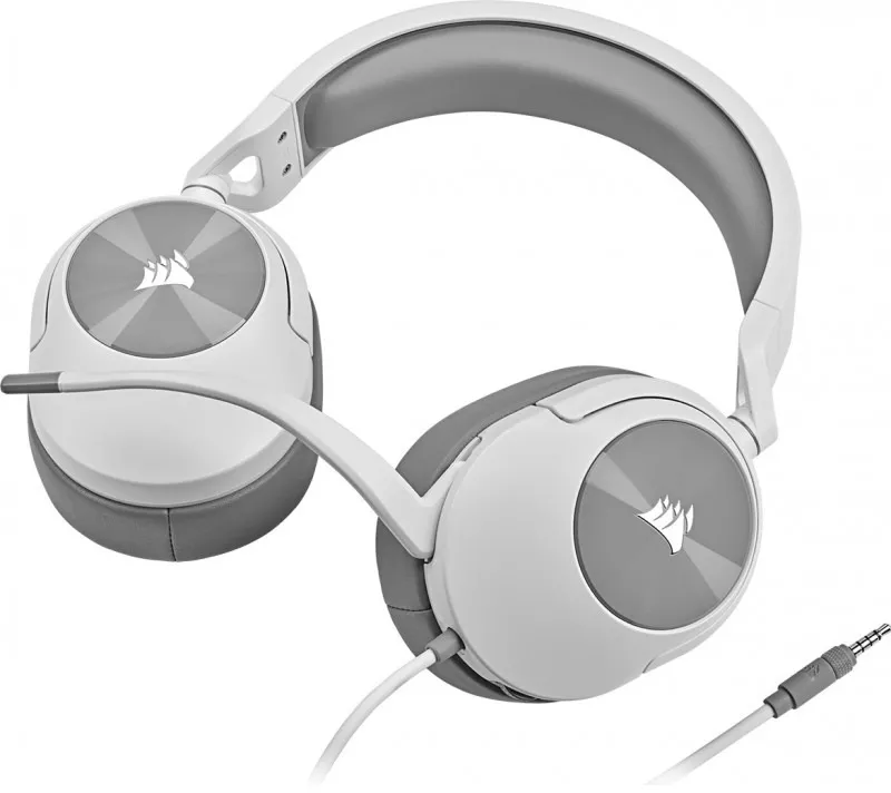 Casti Gaming Corsair HS55 Stereo White CA-9011261-EU