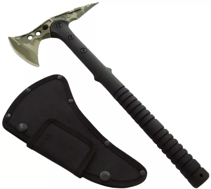 Topor Ideallstore R Tactical Camo otel inoxidabil verde 40 cm teaca ...