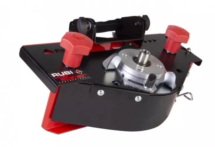 Dispozitiv pentru frezat si slefuit muchii si canturi placi ceramice ...