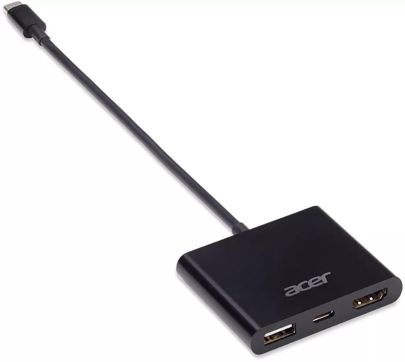 Docking station Acer de la USB-C la HDMI USB-C USB-A np.cab1a.020