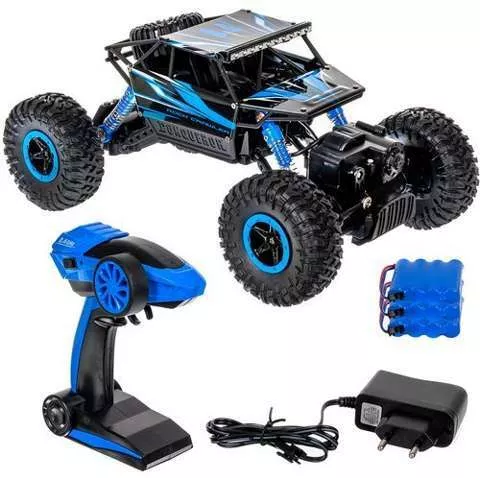 Masina cu telecomanda off-road Kruzzel multicolor plastic si metal 27 x ...