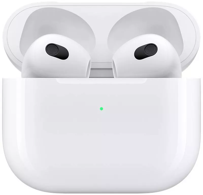 Casti Apple AirPods 3 3rd generation cu MagSafe Charging Case MME73 ...