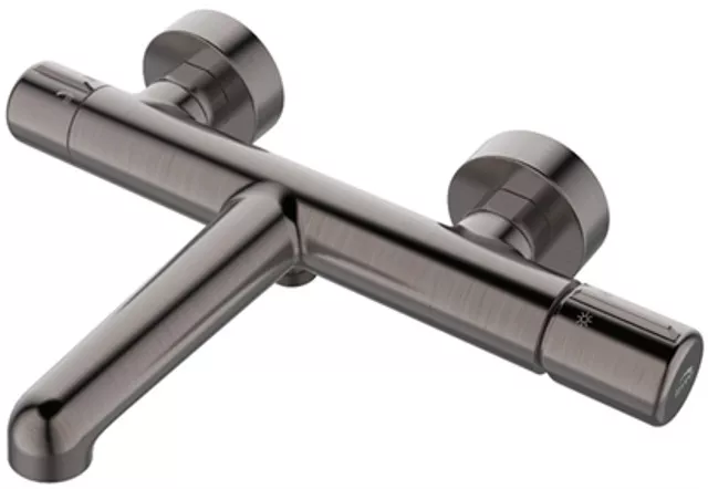 Baterie cada fara set dus Monocomanda CasaBlanca PRETTO Finisaj Graphit ...