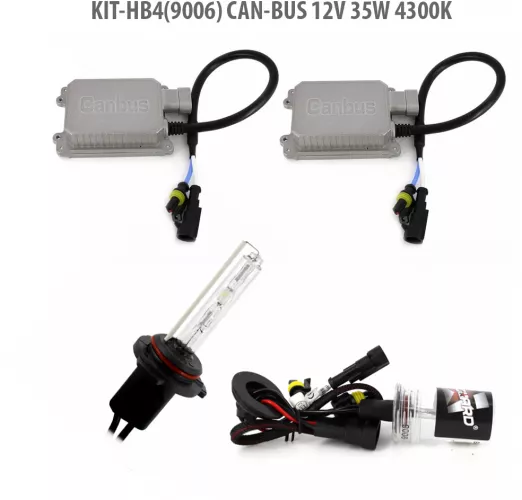 HB4 9006 CAN-BUS 12V 35W 4300K GLZ-HB4-KIT-CB-4.3 - cel.ro