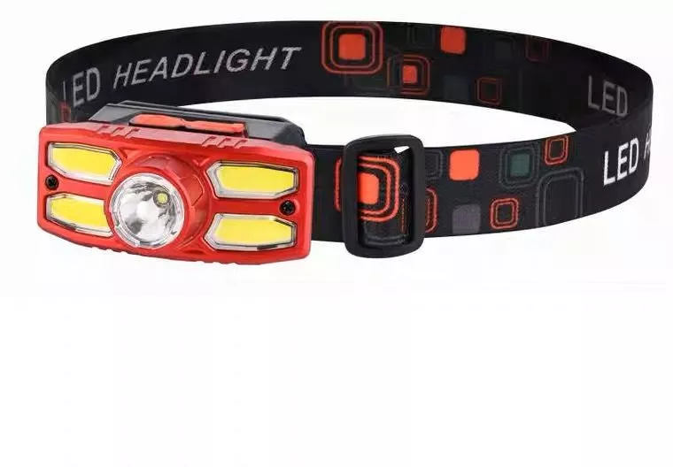 Lanterna de cap led XPE+COB cu incarcare USB Set - 10 buc HX209-10 - cel.ro