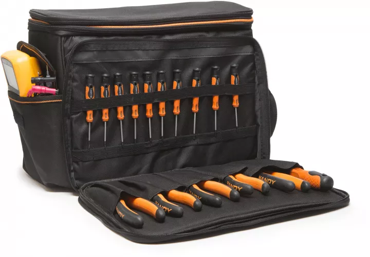 Geanta de scule multifunctionala cu pereti rigizi 400 x 300 x 200 mm ...