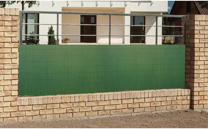 Paravan pentru balcon terasa gard PVC verde 1300 g/m2 UV 3x2 m 2171488 ...