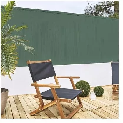 Paravan pentru balcon terasa gard PVC verde 1300 g/m2 UV 3x2 m 2171488 ...