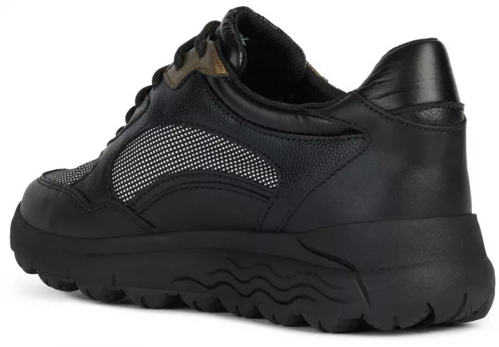 Adidasi dama din textil si piele marca Geox D2626B-08511-C9999-01-06 ...