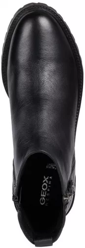 Ghete dama din piele naturala marca Geox D94FTB-C9999-01-P-06 negru ...