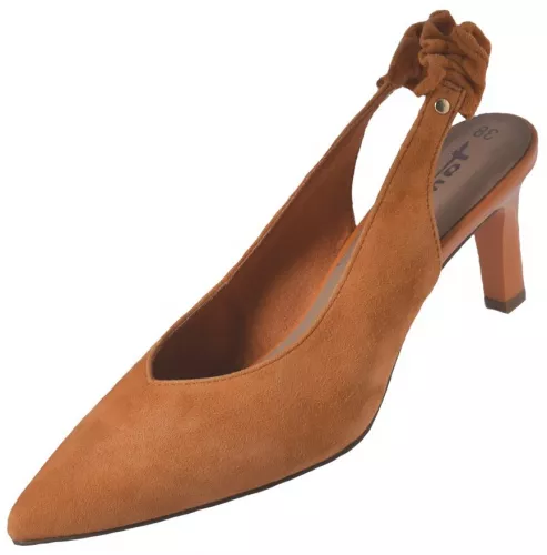 Pantofi dama din piele naturala Tamaris 1-29602-24-11-O-10 orange - cel.ro