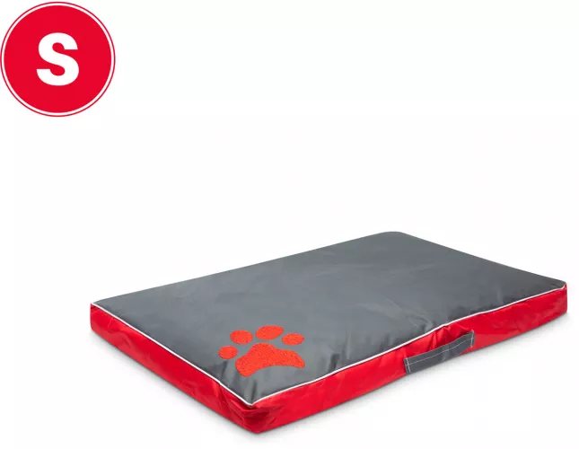 Pat pentru caini - 70 x 45 x 6 cm - rosu GLZ-60017A - cel.ro