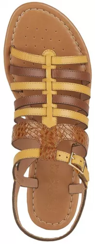 Sandale dama din piele naturala marca Geox D25LXK-04347-C2286-08-06 ...