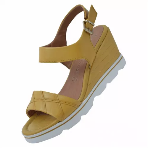 Sandale dama din piele naturala marca Marco Tozzi 2-28709-28-627-08-08 ...