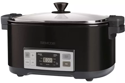 Slow Cooker 6l Sencor Negru 8590669308880 - cel.ro