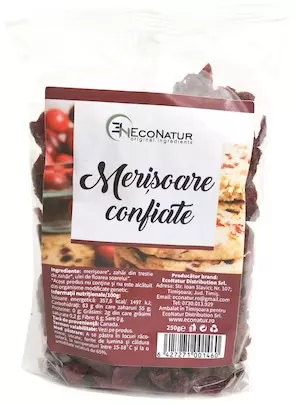 Merisoare confiate 250g Econatur MH-122 - cel.ro
