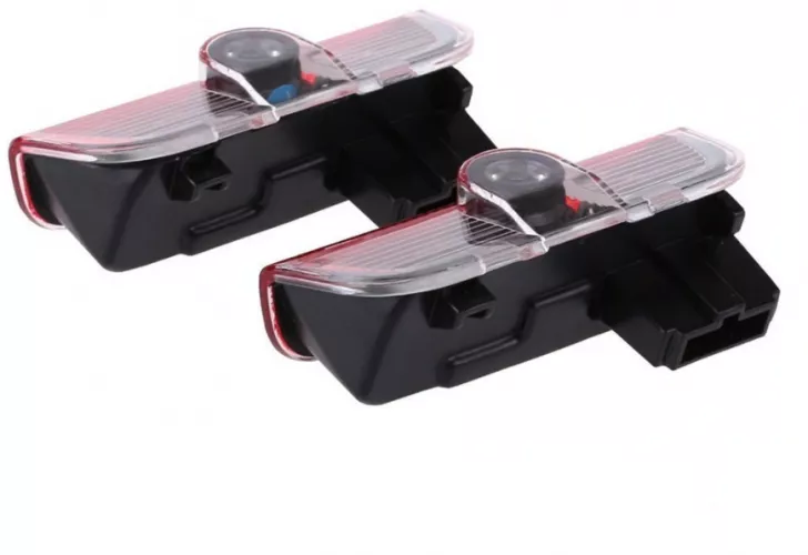 Set lampi led proiector logo nou R-Line VW Passat Jetta Golf CC Tiguan ...