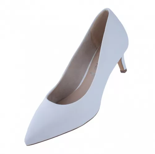 Pantofi dama din piele sintetica Tamaris 1-22414-20-140-13-10 alb - cel.ro