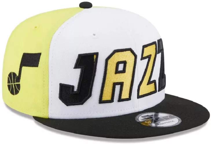 Sapca New Era 9fifty Utah Jazz NBA Back Half 60298447-Galben - cel.ro