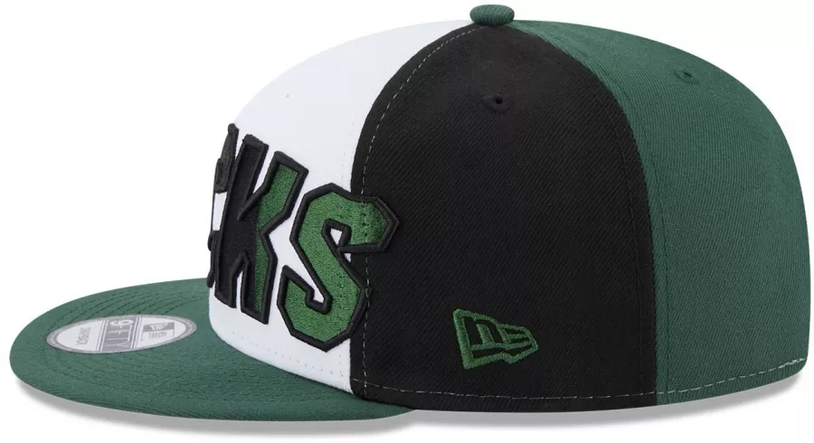 Sapca New Era 9fifty Milwaukee Bucks NBA Back Half 60298440-Verde - cel.ro