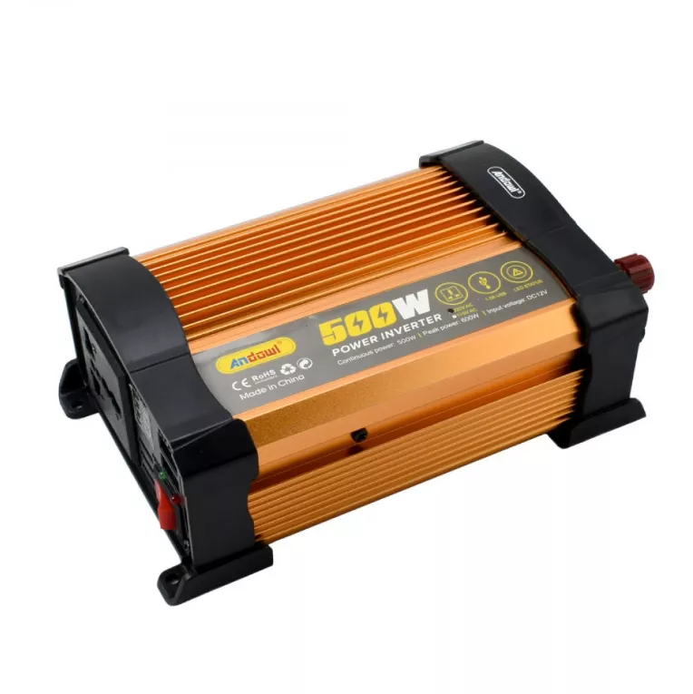 Invertor auto KS500 500W 12V 220V MRKT7297 - cel.ro