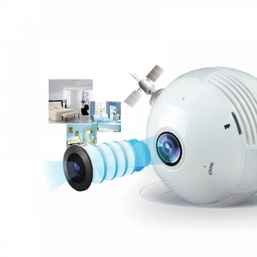 Camera video panoramica de interior cu microfon difuzor 1759. - cel.ro