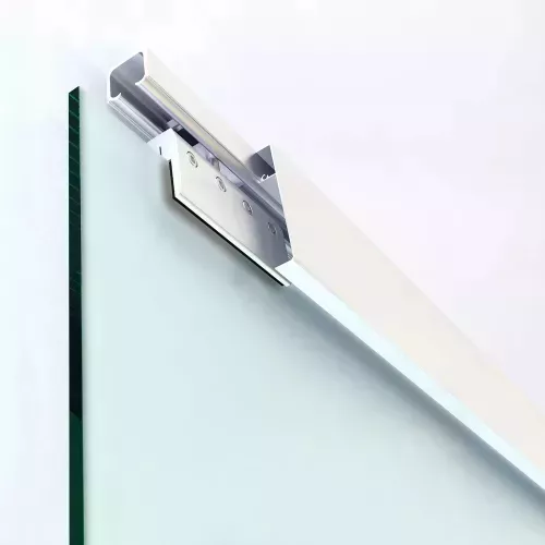 Usa sticla mata Boss model Wood alb 215x60 cm securizata 8 mm tip la CEL.ro