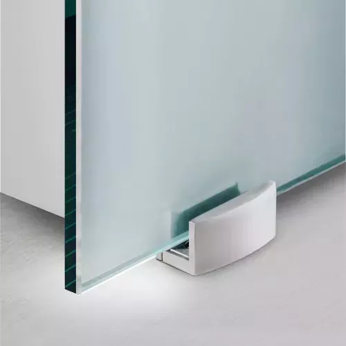 Usa sticla mata Boss model Wood alb 215x60 cm securizata 8 mm tip la CEL.ro
