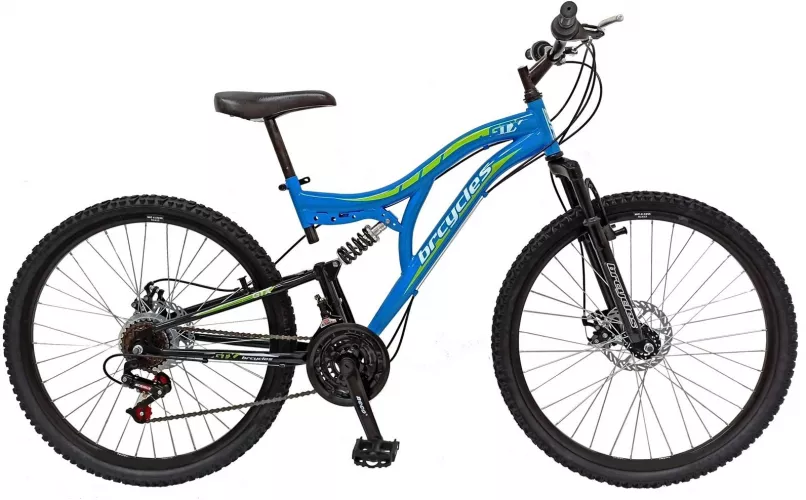 Bicicleta MTB-FS 26 inch ADVENTURE GTX cadru otel 19 inch frane disc la ...