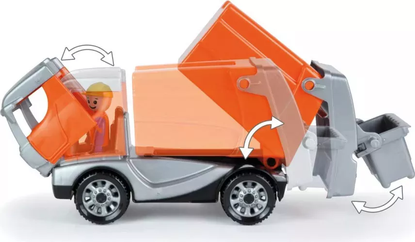 LENA TRUCKIES - MASINA GUNOI CU FIGURINA - 26 CM LE01623 - cel.ro