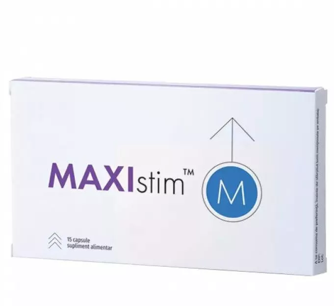 MAXIstim M 15 capsule NaturPharma la CEL.ro