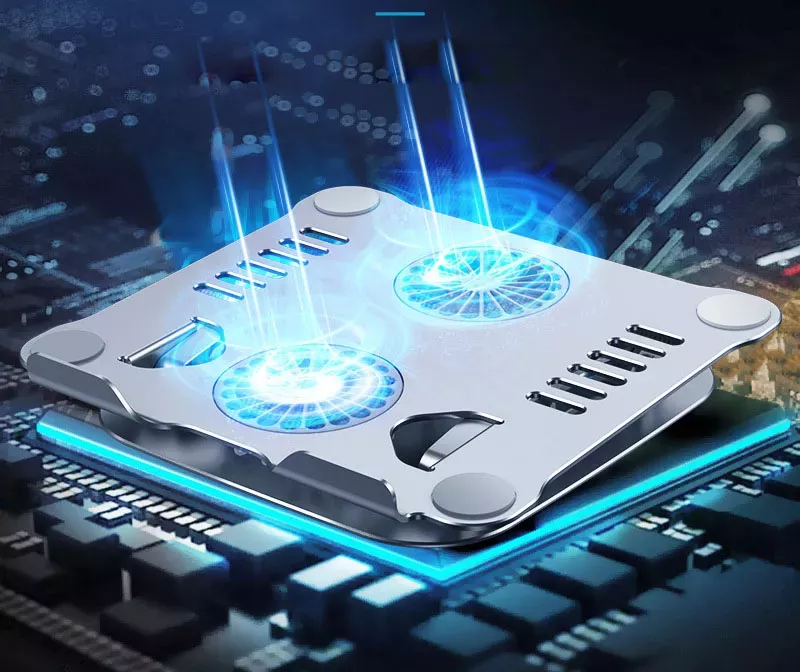 Stand laptop aluminiu MTP cooler pliabil unghi inclinare reglabil ...